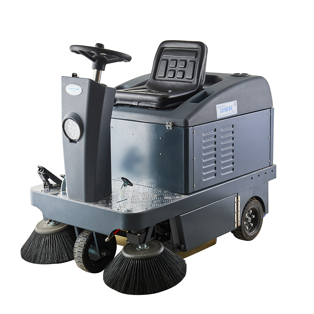 Ride-on vacuum sweeper for small to medium-sized areas WB1200_Wellbe ...