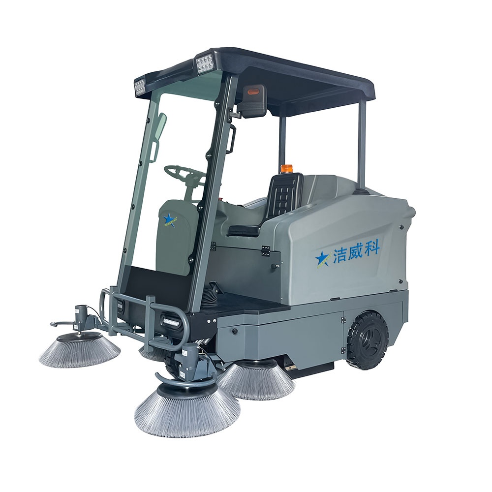 CLEANVAC Ride-on vacuum sweeper for very large industrial floors_Wellbe ...